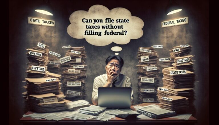 Can you file state taxes without filing federal? Here's how. - TaxesExpertsHub.com
